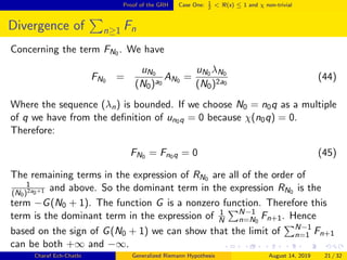 A Proof of the Generalized Riemann Hypothesis | PDF | Web Development ...
