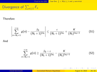 A Proof of the Generalized Riemann Hypothesis | PDF | Web Development ...