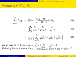 A Proof of the Generalized Riemann Hypothesis | PDF