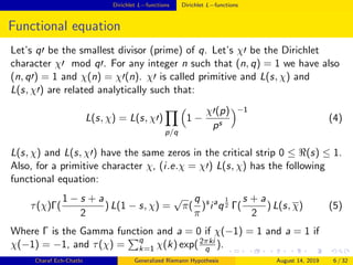 A Proof of the Generalized Riemann Hypothesis | PDF