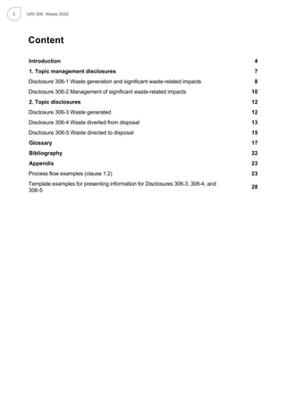 GRI Guidelines for Waste Management Reporting | PDF