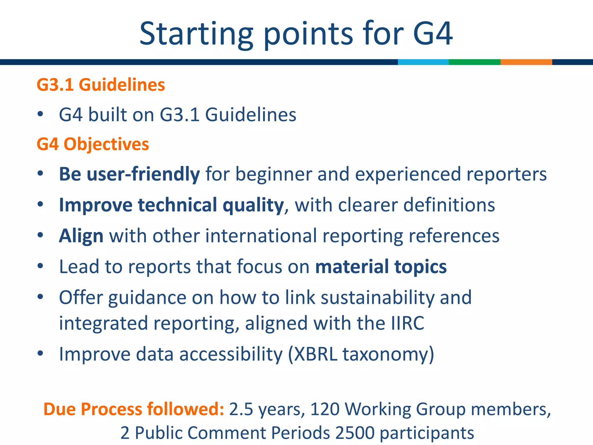 GRI, Sustainability Reporting and G4 | PPTX