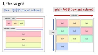 Grid Layout (Kitworks Team Study 장현정 발표자료) | PPT