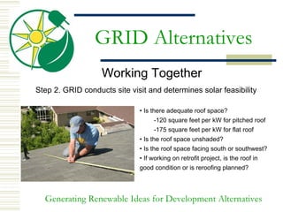 Grid Alternatives Solar - EE in HOME Workshop | PPT