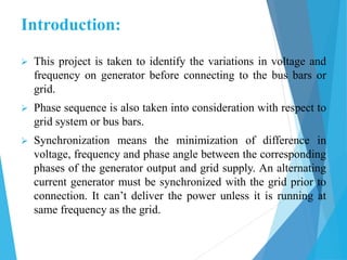 Grid synchronisation | PPTX
