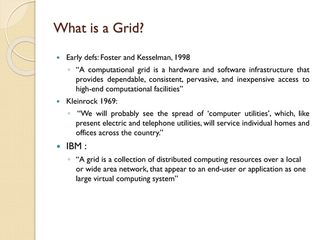 Grid and cluster_computing_chapter1 | PPT
