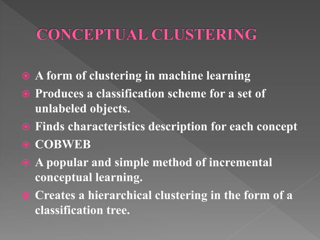 Grid Based Method And Model Based Clustering Method