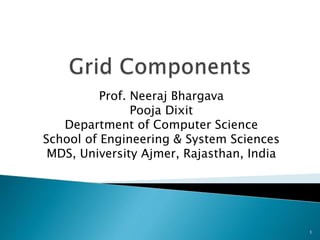 Grid components | PPTX