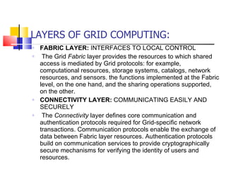 Grid computing | PPT