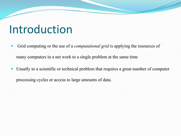 Grid computing Seminar PPT | PPTX