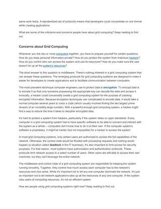 Grid computing dis | DOCX