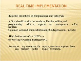 Grid computing | PPT