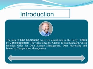 Grid computing | PPTX | Computing | Technology & Computing