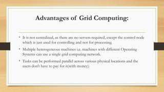 Grid computing | PPT