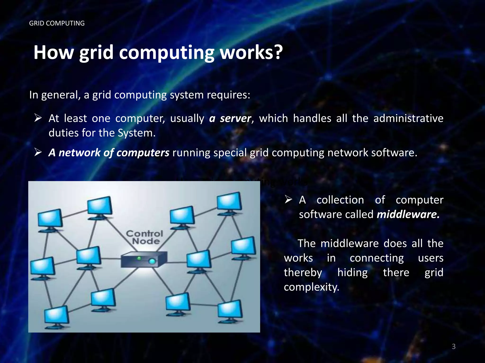 Grid computing | PPTX
