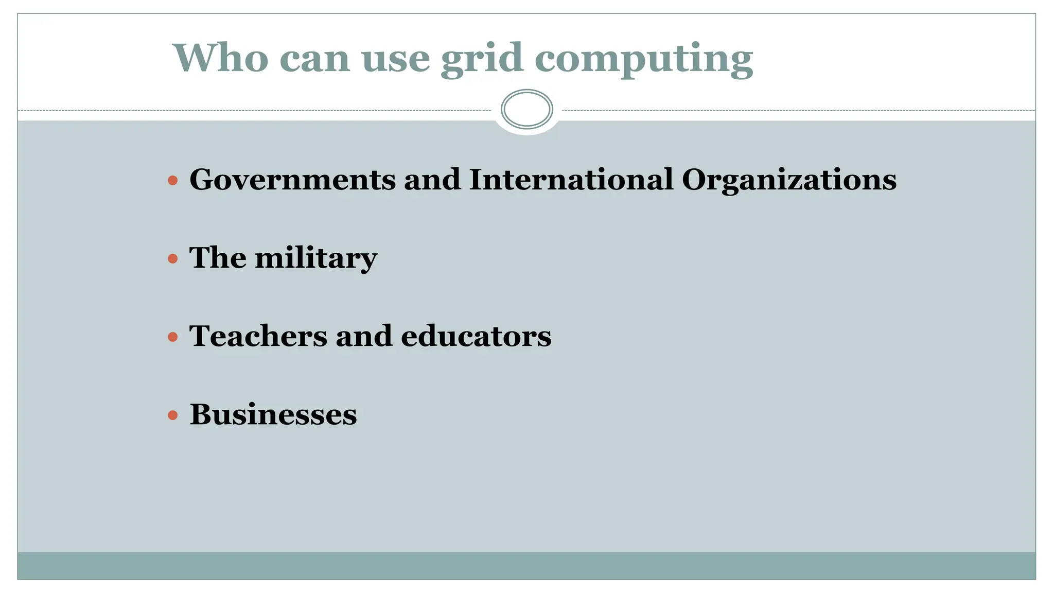 Grid Computing and it's applications.PPTX