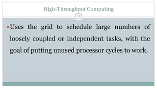 Grid Computing and it's applications.PPTX