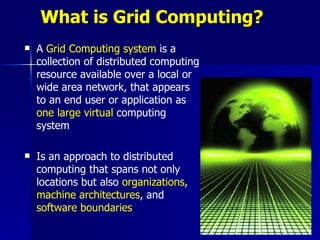 Grid computing [2005] | PPT