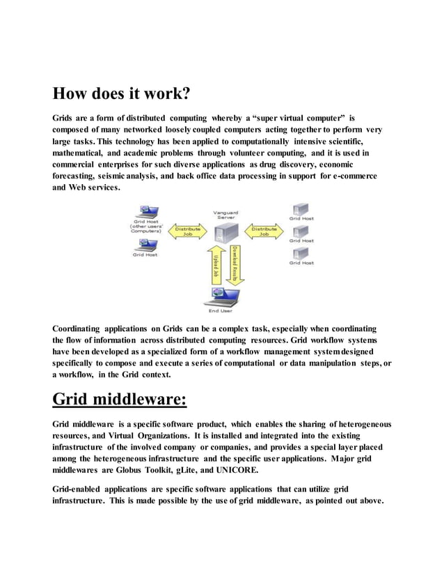 Grid computing assiment | PDF