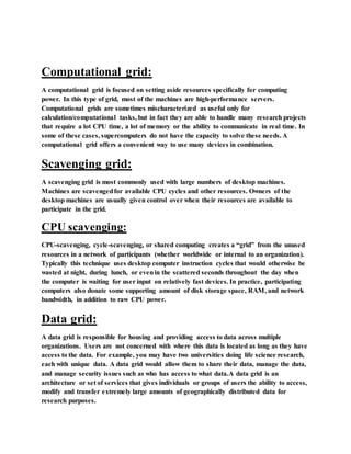 Grid computing assiment | PDF