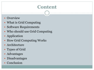 Grid computing | PPT