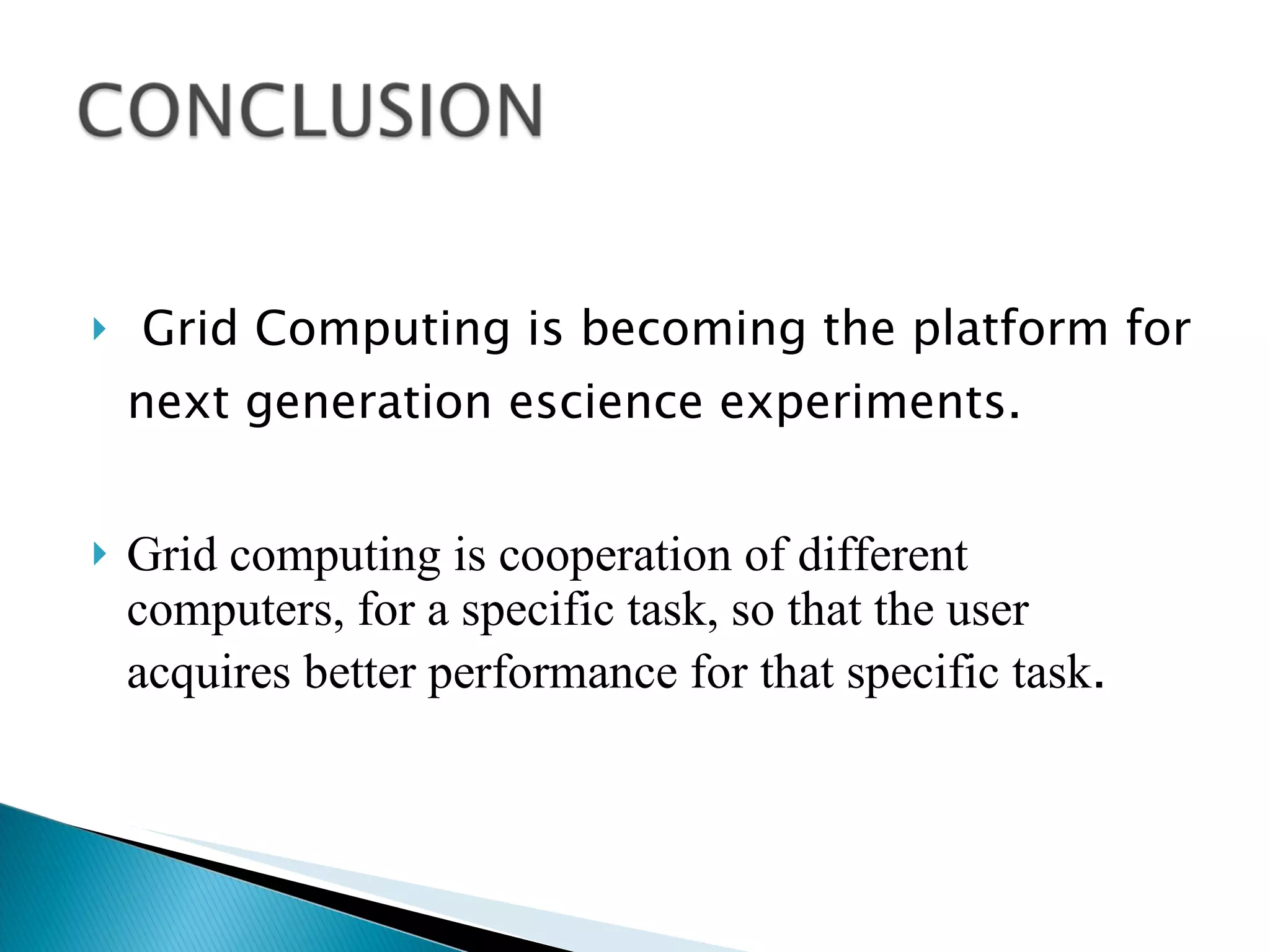 Grid computing ppt 2003(done) | PPT
