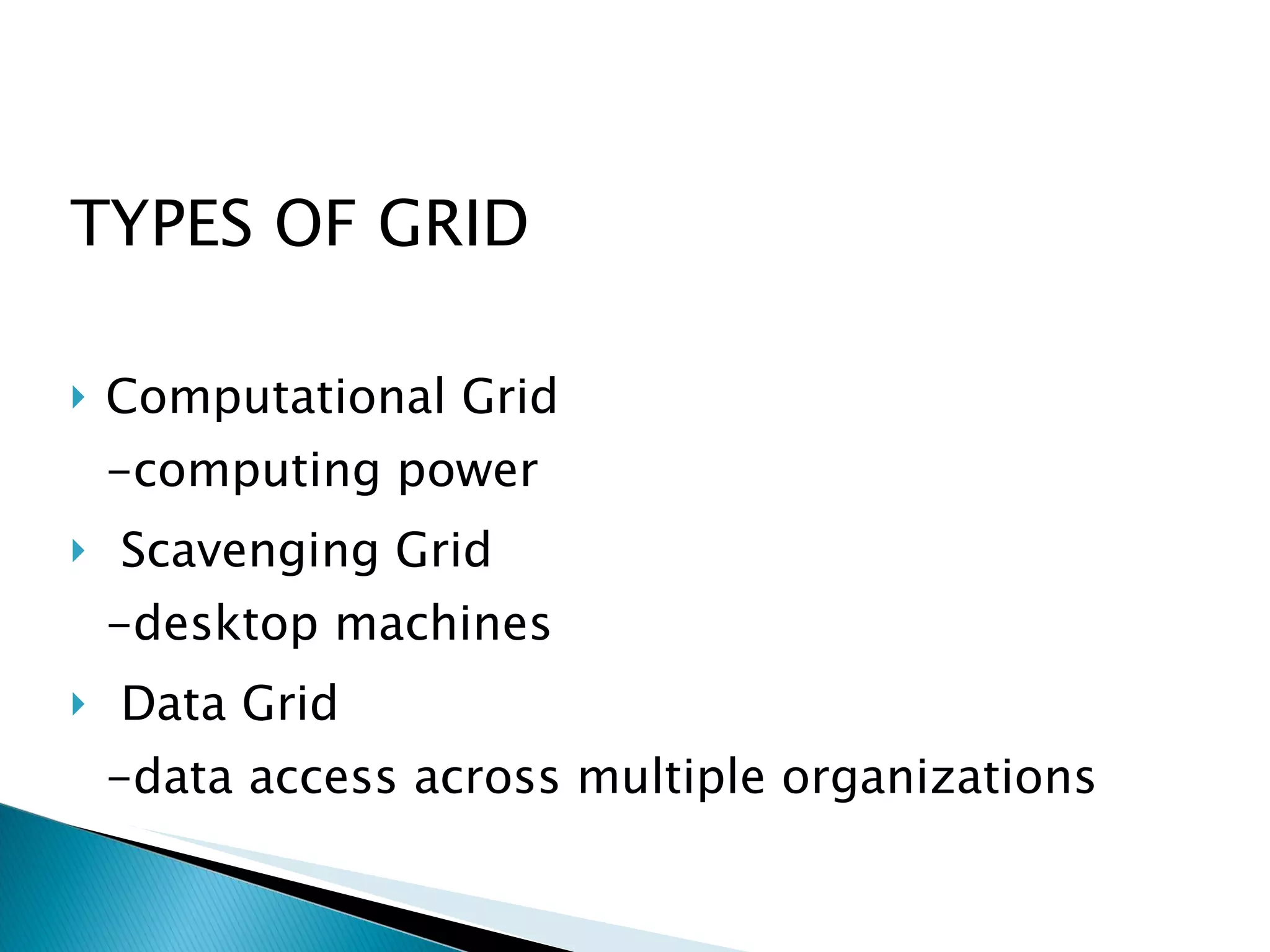 Grid computing ppt 2003(done) | PPT