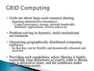 Grid computing ppt 2003(done) | PPT
