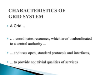 Grid computing ppt 2003(done) | PPT