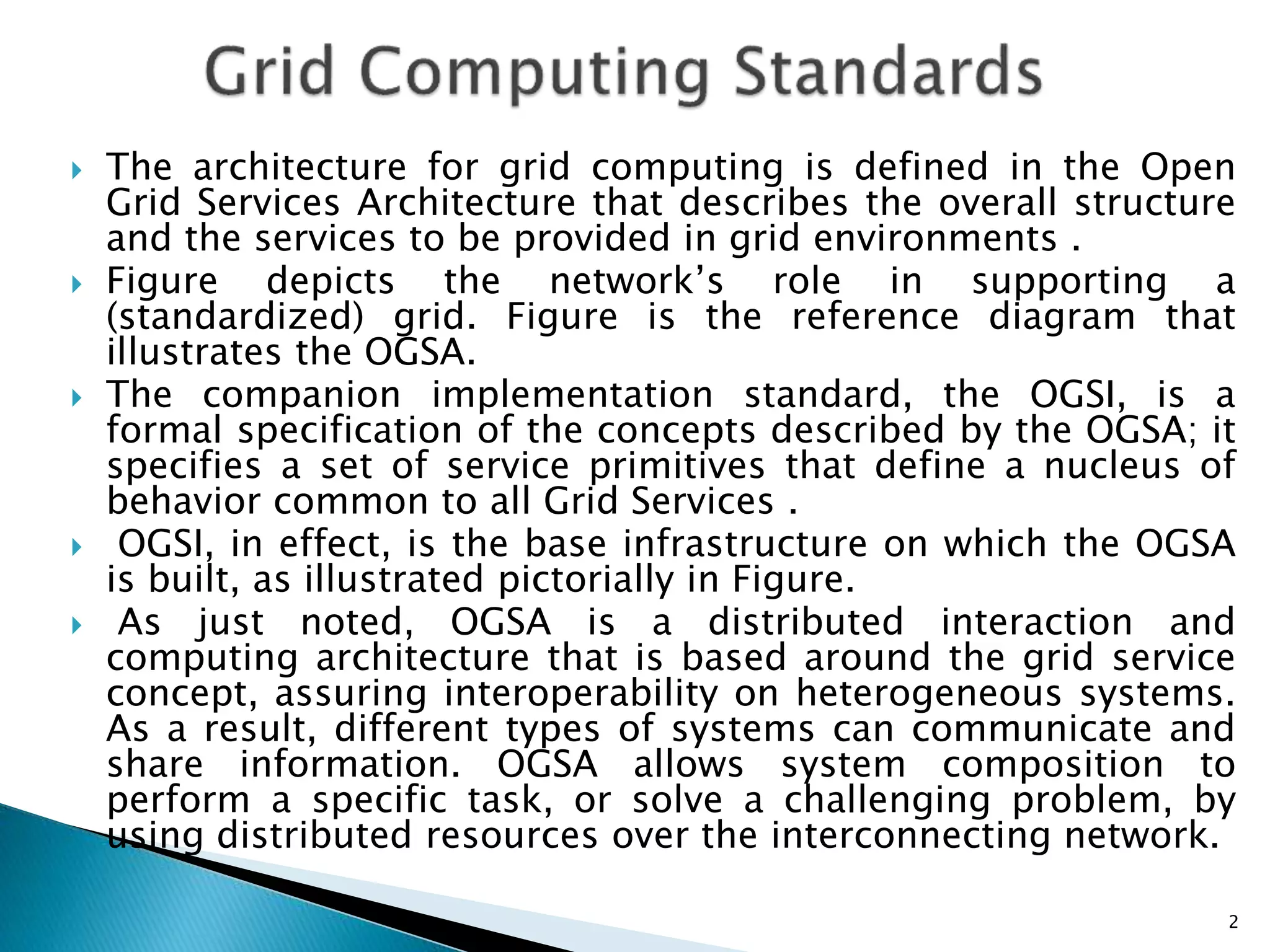 Grid computing standards | PPT