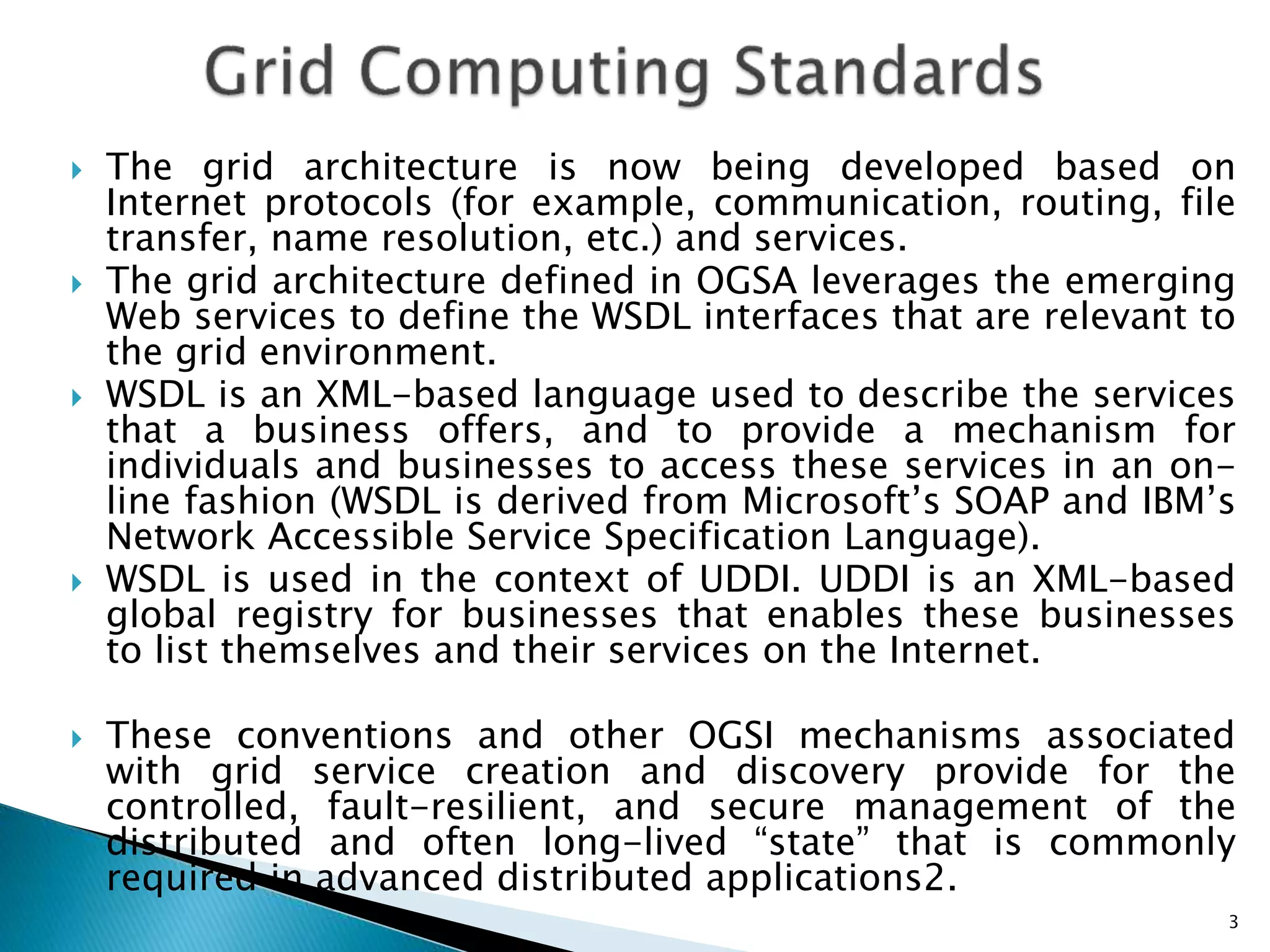 Grid computing standards | PPT