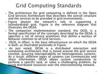 Grid computing standards | PPT