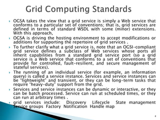 Grid computing standards | PPT