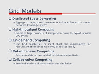 Grid computing the grid | PPT