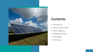 Grid connected pv solar power plant | PPTX