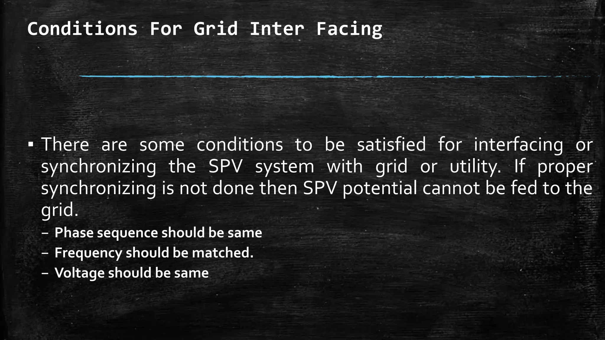 Grid Connected PV Systems | PPTX