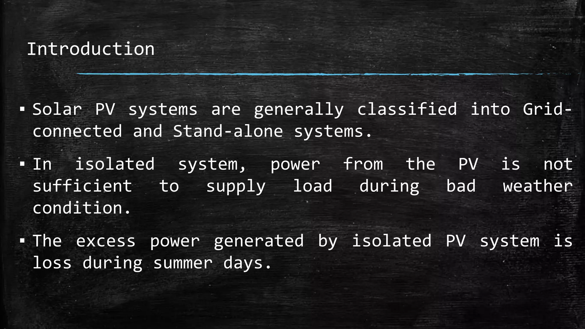 Grid Connected PV Systems | PPTX