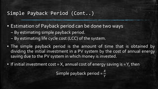 Grid Connected PV Systems | PPTX