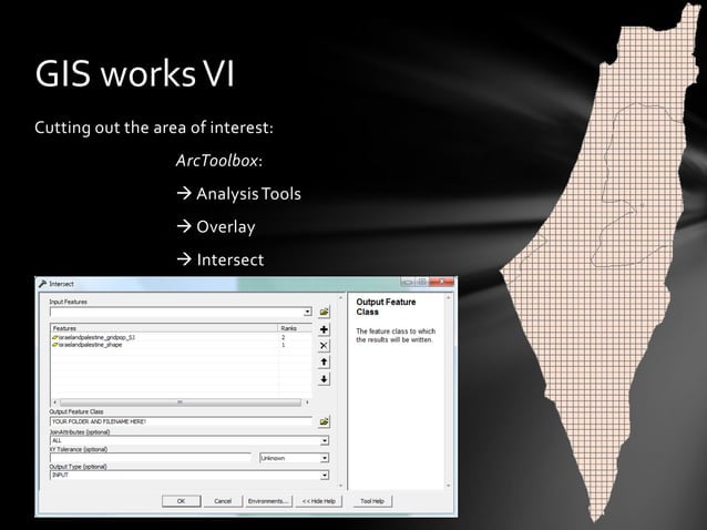 Creating gridded cartograms: Israel and the Palestine Territories | PPT