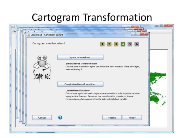 Yet Another Population Cartogram Creating Gridded Cartograms Using