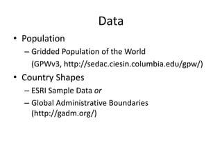 Yet another population cartogram: Creating gridded cartograms using ...