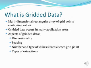 Gridded data primer | PPTX