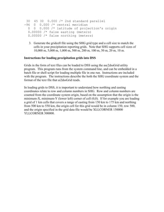 Gridded precipitation | PDF
