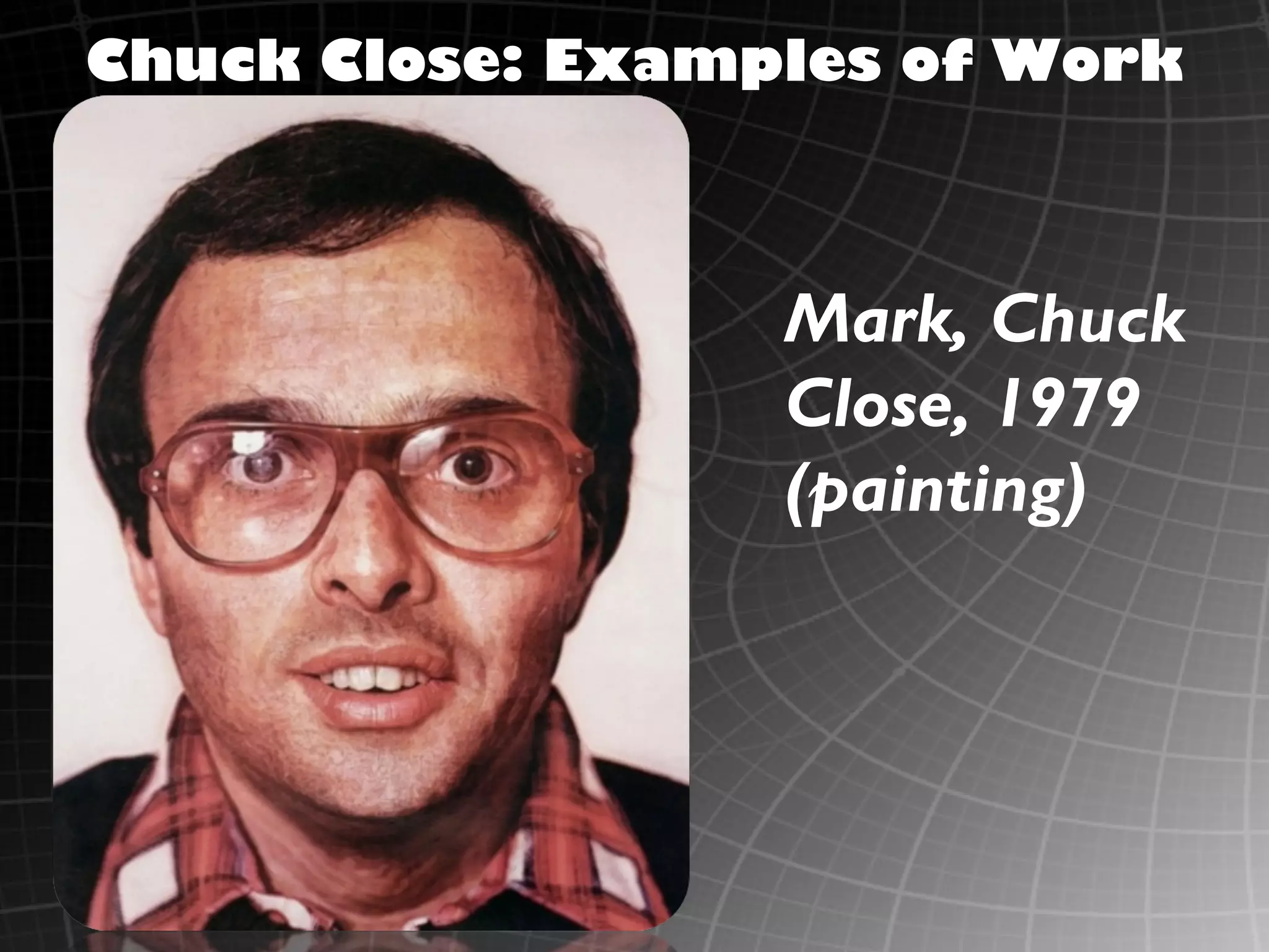Collaborative Grid Drawing based on Chuck Close | PPT
