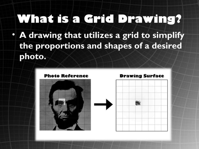 Collaborative Grid Drawing based on Chuck Close | PPT