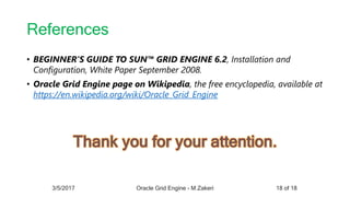 Introduction to Oracle Grid Engine | PPT