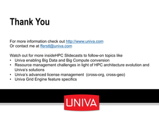 Grid Engine State of the Union | PPT