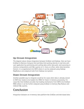 GridGain & Hadoop: Differences & Synergies | PDF | Databases | Computer Software and Applications