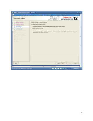 Oracle 12c RAC Database Part 1 [Grid infrastructure Install] | PDF