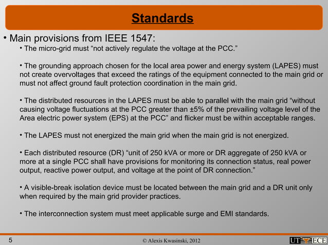 Microgrids Interconnections PPT Reference | PPT